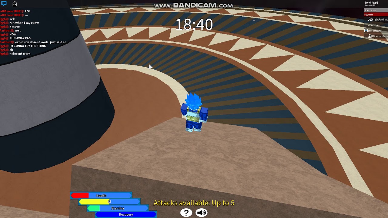 Destructible maps and SSJBE Vegeta showcase (Dragon ball Advanced ...