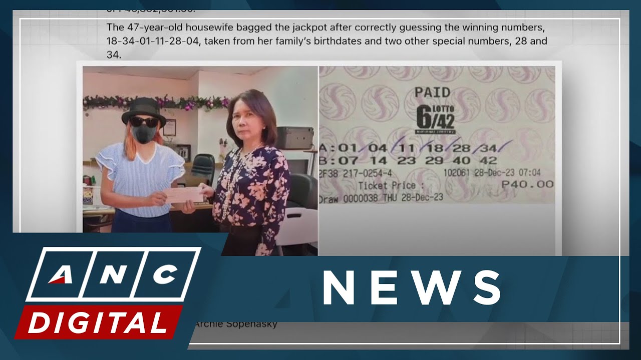 PCSO admits editing photo of Lotto winner to protect identity | ANC ...