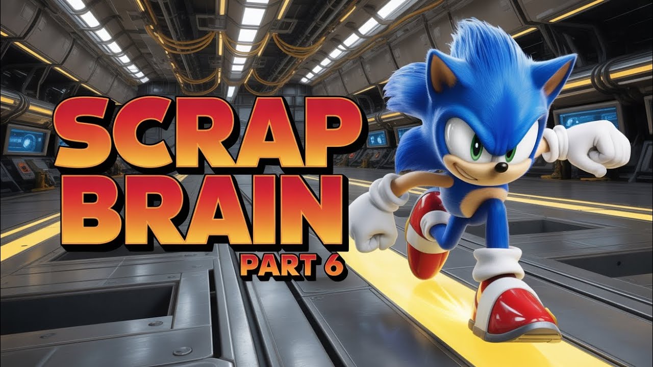 Sonic the Hedgehog (1991) - Part 6: Scrap Brain Zone - YouTube