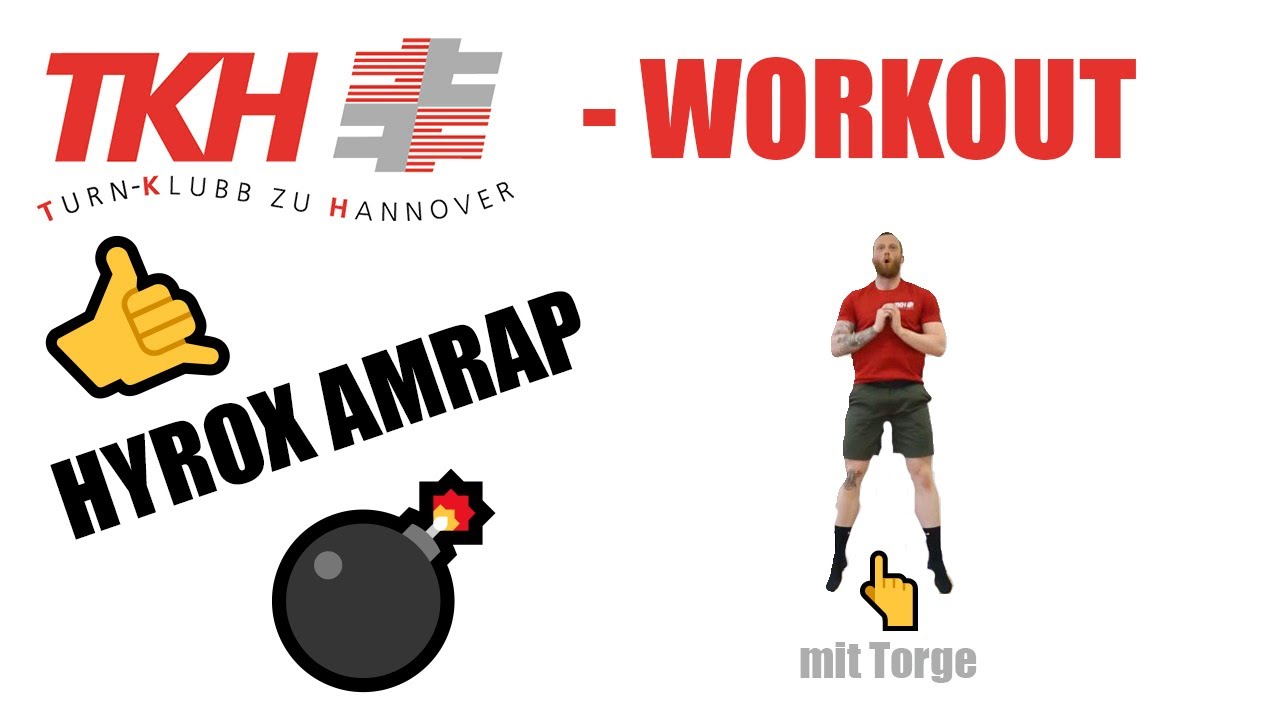 TKH - Workout / HYROX AMRAP mit Torge - YouTube