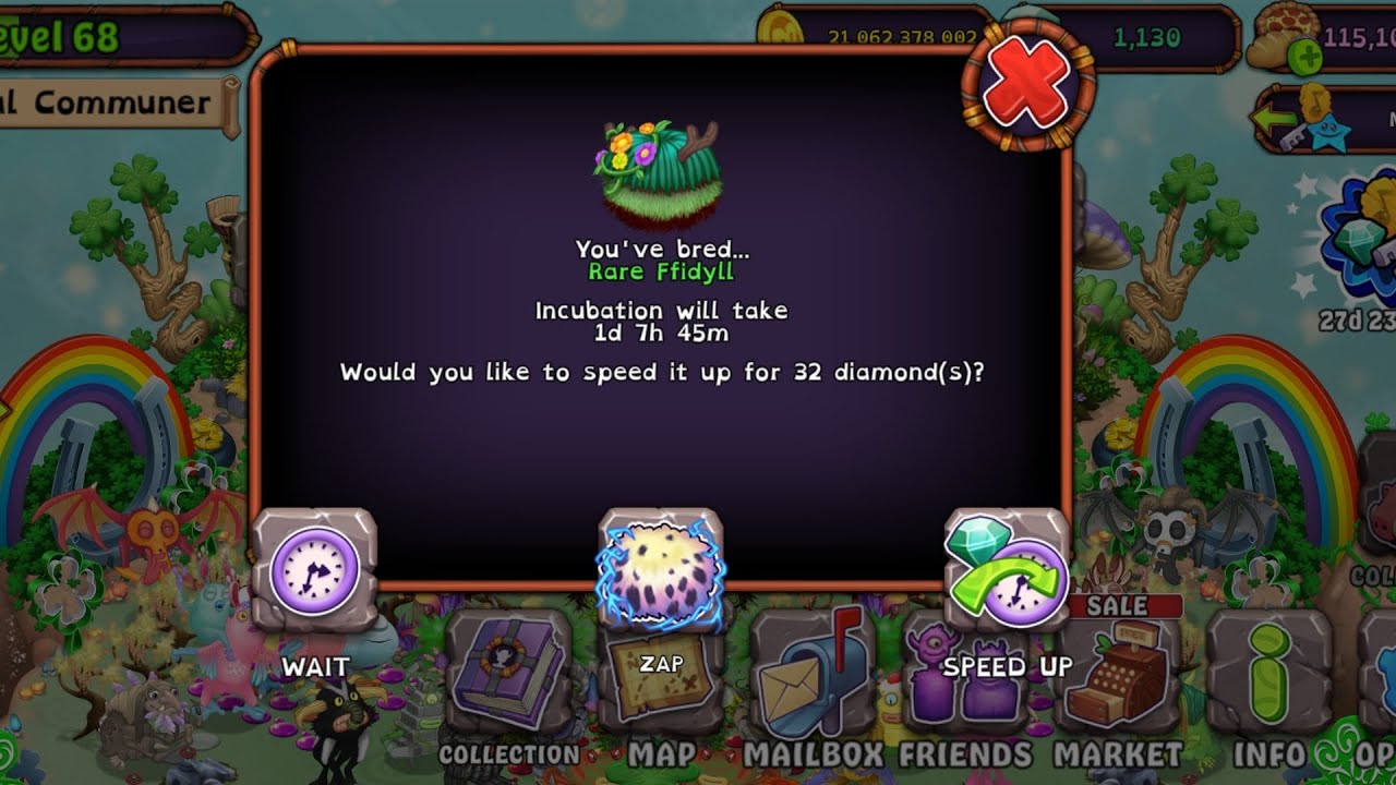 How To Breed RARE Ffidyll On Faerie Island? Confirmed Working! - YouTube