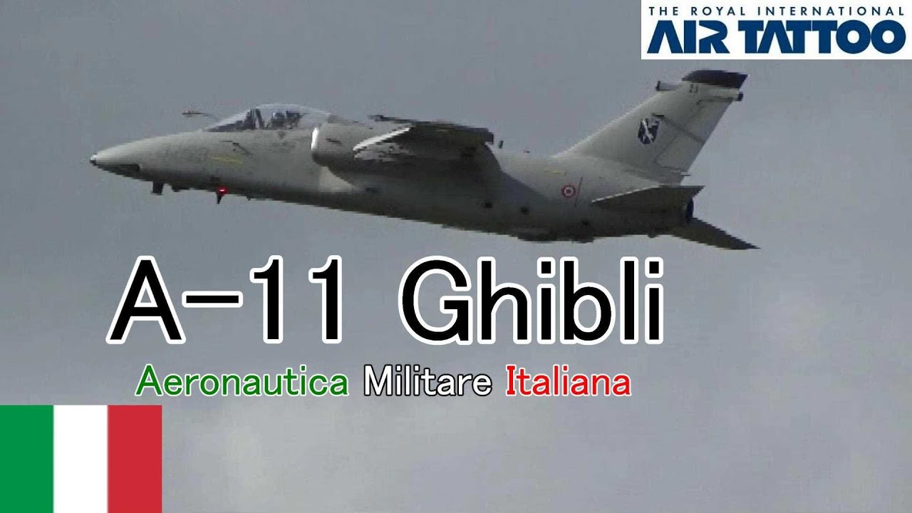 A 11 Ghibli Italian Air Force at RIAT 2014 /Aeronautica Militare ...