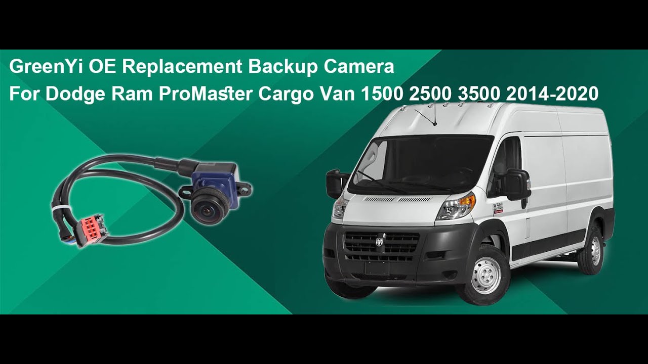 6MJ97ZZZAA OE Backup Camera Replacement for Dodge Ram ProMaster Cargo ...