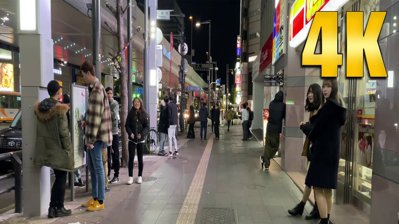 【4K】 Tokyo Red Light Area Roppongi hidden streets Night walking tour ...