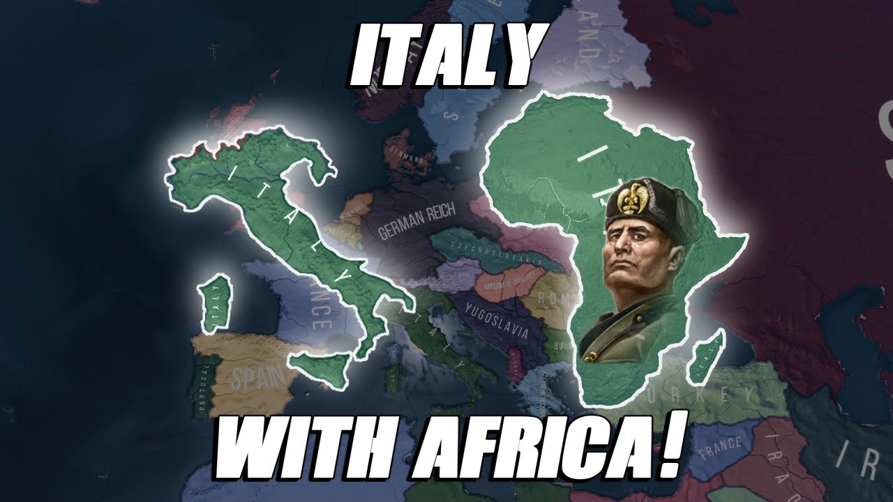 [HOI4] Italy with Africa - HOI4 Timelapse - YouTube