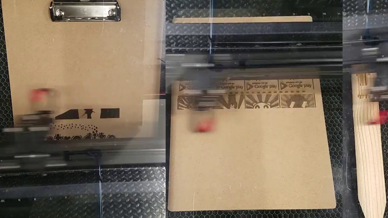 Introdite Clipboard Laser Printed! - YouTube