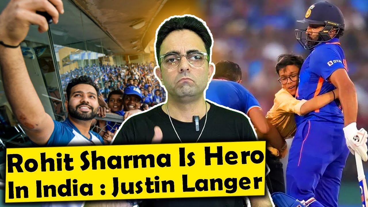 Rohit Sharma Is A Huge Hero In India Says Justin Langer - YouTube