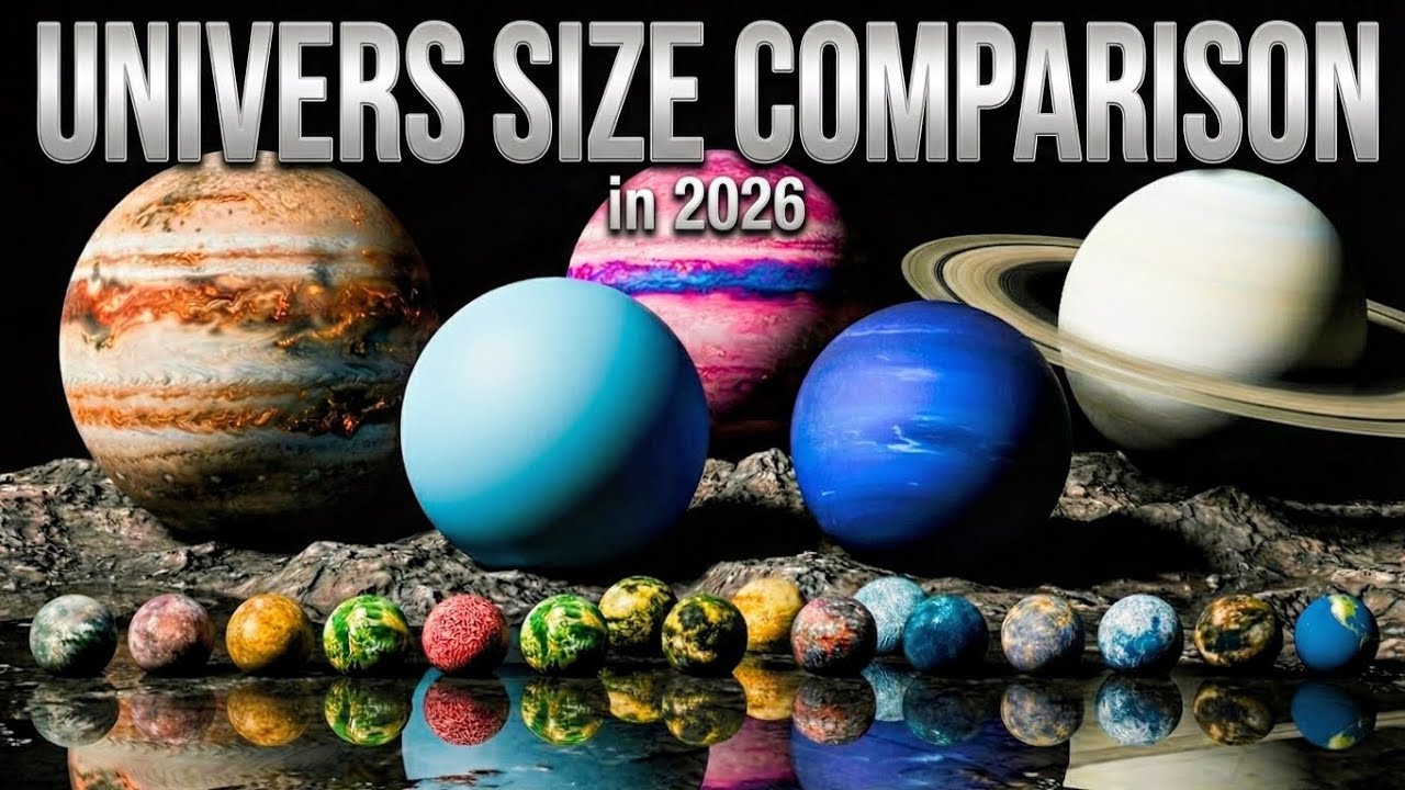 Universe size comparison 2026 | 3D Animation - YouTube