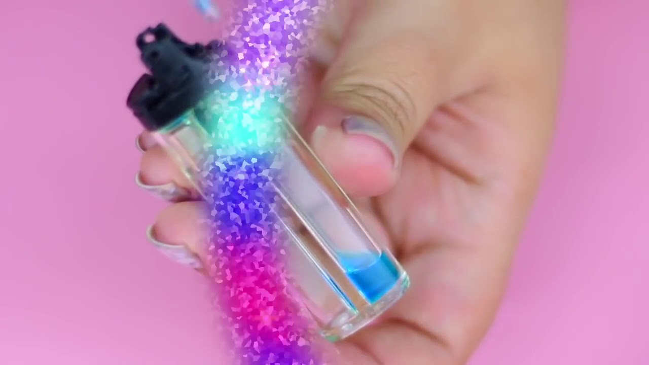 Write with a LIQUID LAVA LIGHTER! - YouTube