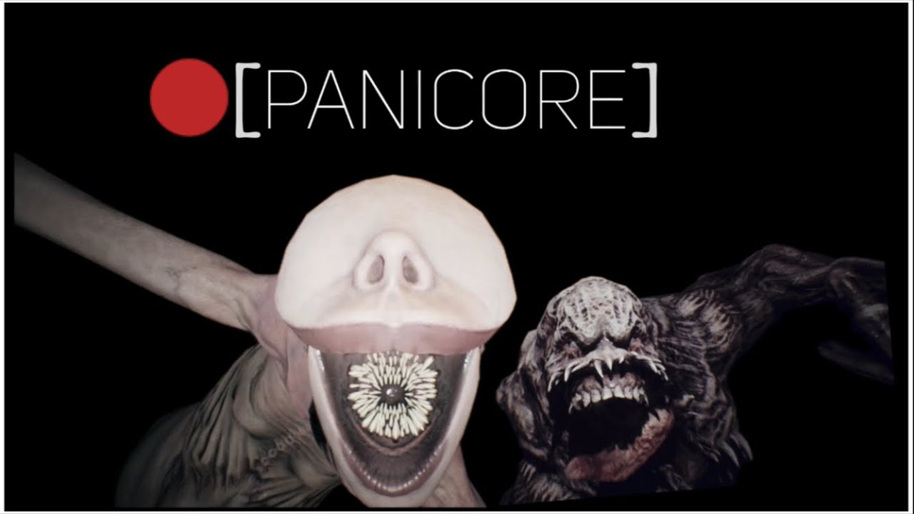 A game where the monsters hear you (PANICORE) - YouTube