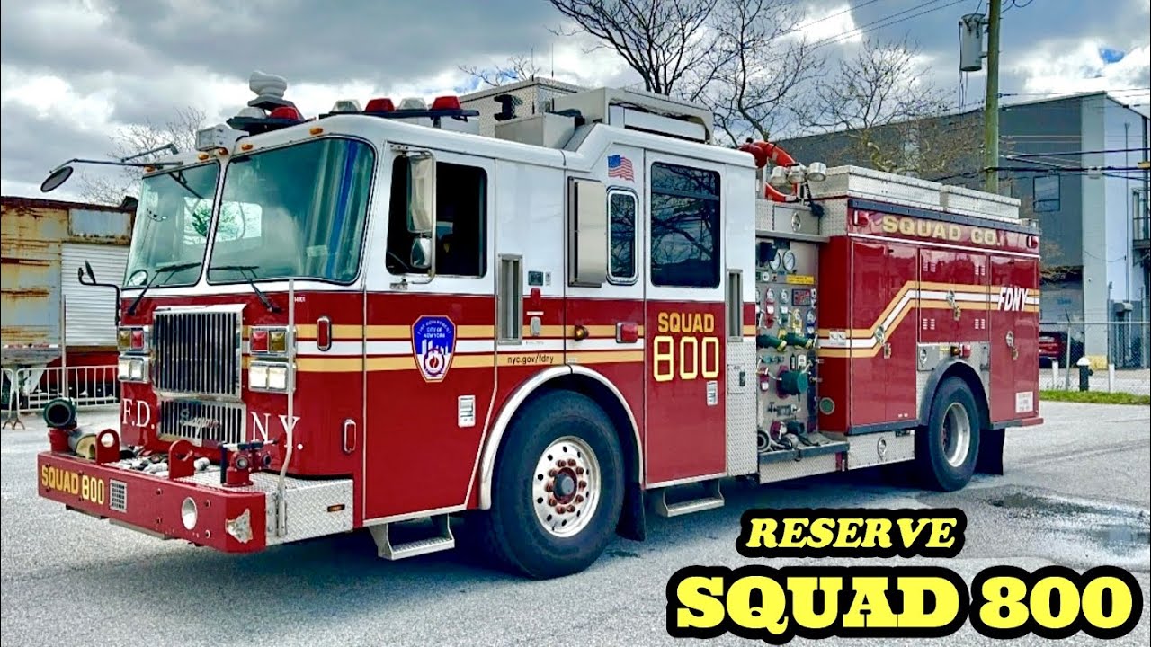 🌟FLEET FRIDAY 🌟 FDNY RESERVE SQUAD 800 - YouTube