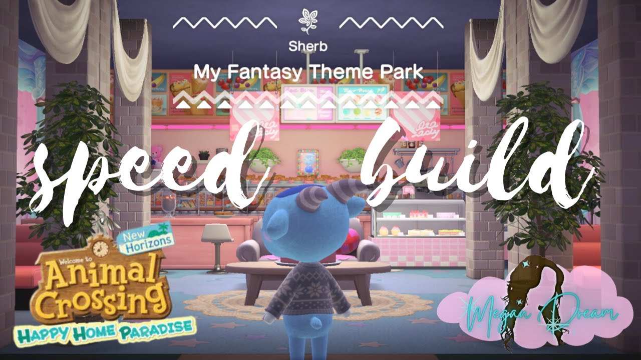 Let’s Build Sherb his Fantasy Theme Park! ~ ACNH Happy Home Paradise ...