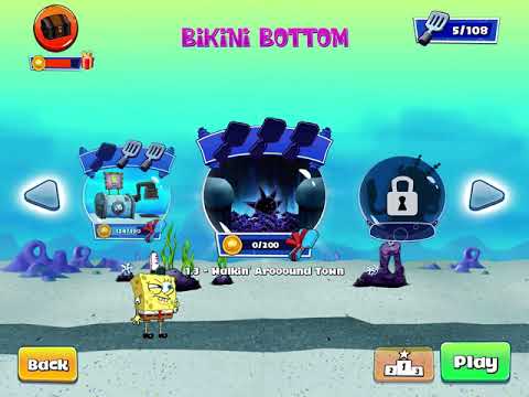 SpongeBob: Patty Pursuit!! Game play!! part 1