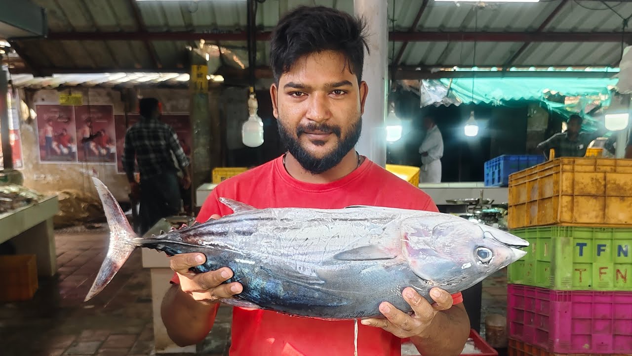 🔥 Big Tuna Fish Cutting Live | Deep Sea Catch to Kitchen | Kerala Fish ...
