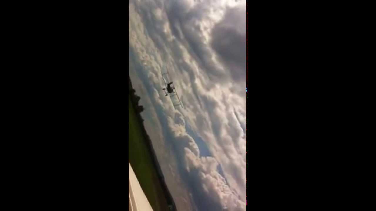 Rumpler CV flight test Takeoff - YouTube