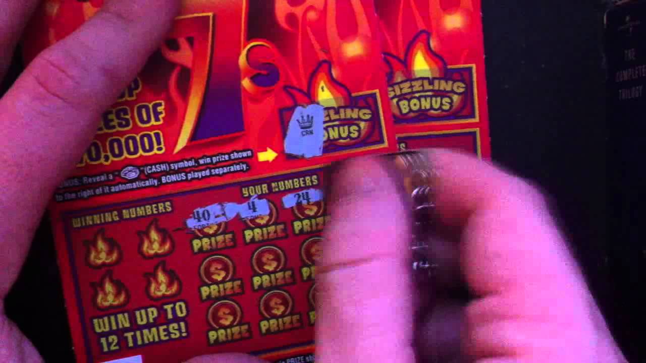 PA Lottery $5 "Super Sizzling 7s" Tickets ***$20 Challenge*** - YouTube