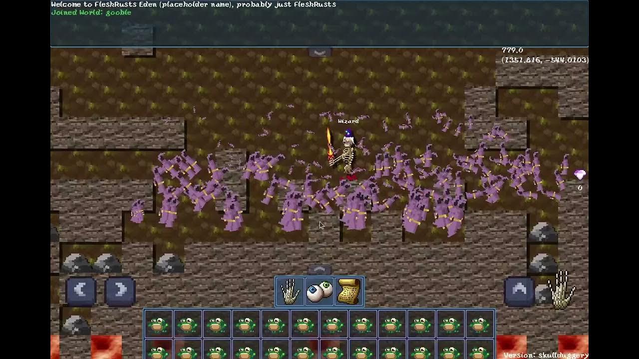 Break particles controlled by server - YouTube