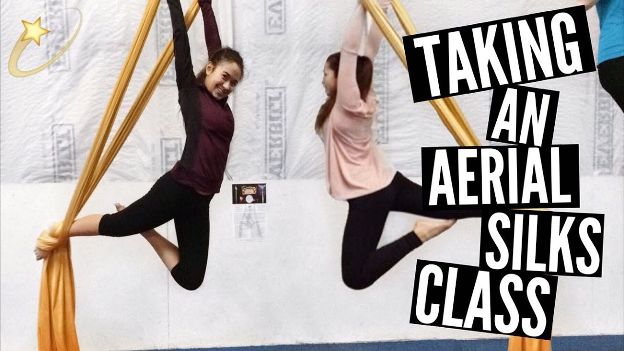 TAKING AN AERIAL CLASS - YouTube
