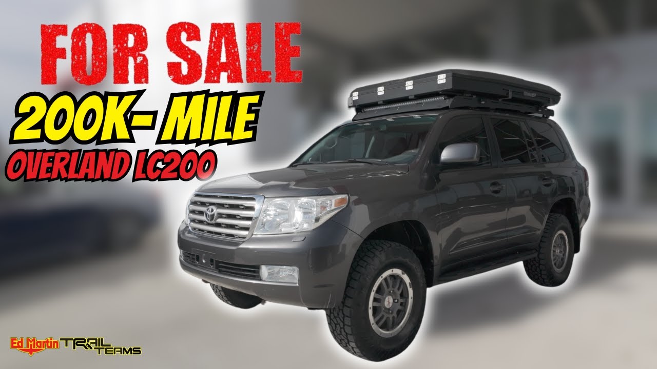 FOR SALE— Overland-Ready 2010 LC200! - YouTube
