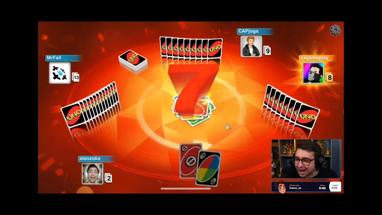 "vermelho e coringa" Alan jogando uno - YouTube