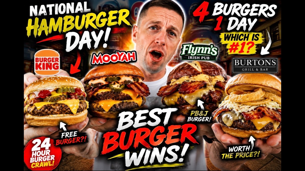 National Hamburger Day Got Out of Control - YouTube