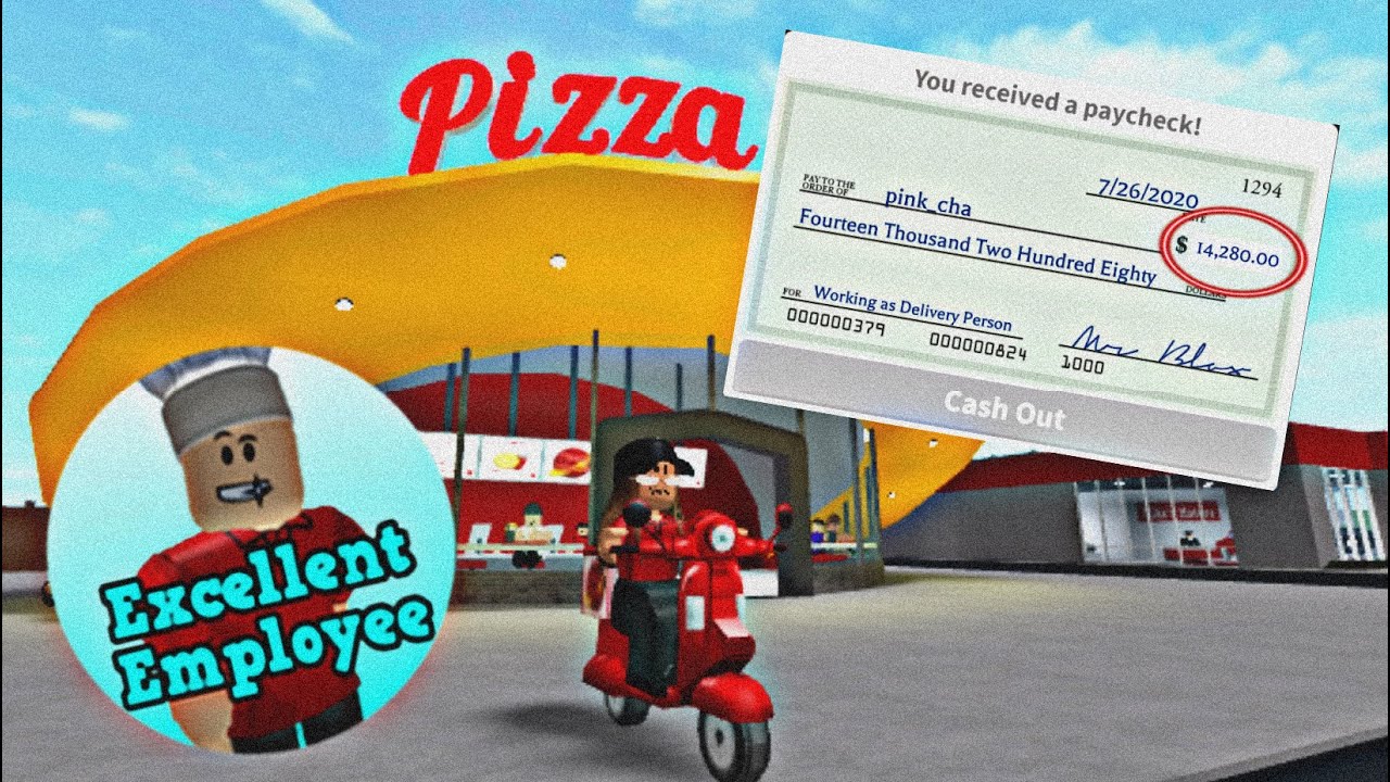 SEEING HOW MUCH I EARN IN TEN MINUTES WHIT EXCELLENT EMPLOYEE | roblox ...