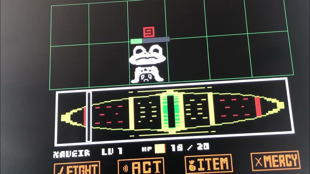 Froggit fight - YouTube