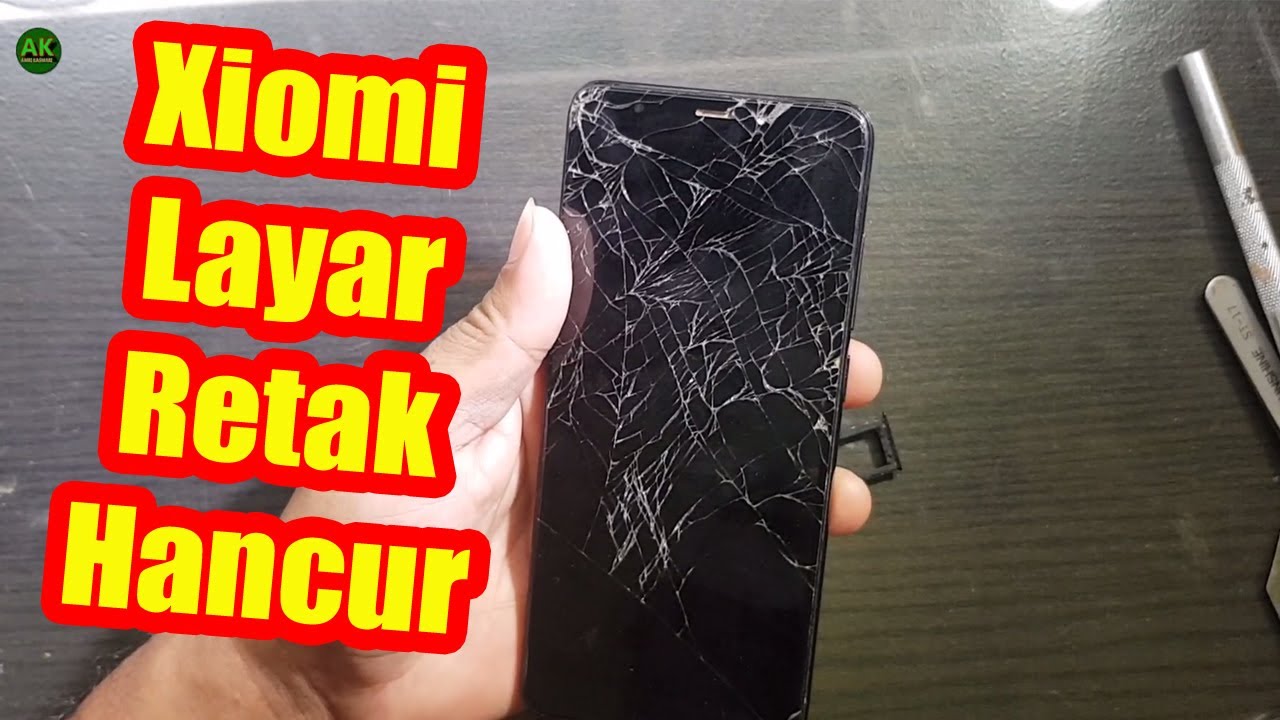 Cara Ganti Layar HP Xiaomi Redmi 5 Plus Yang Pecah Dan Hancur - YouTube