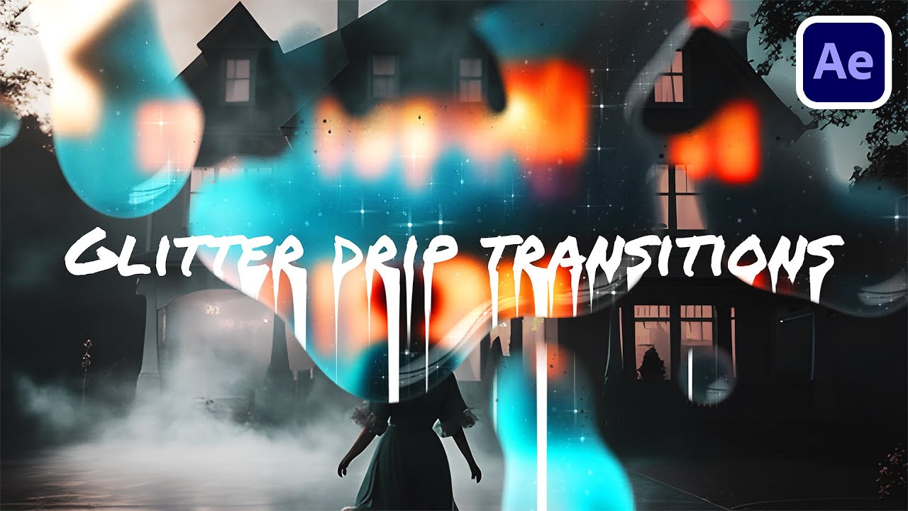 Glitter Drip Transitions | After Effects - YouTube