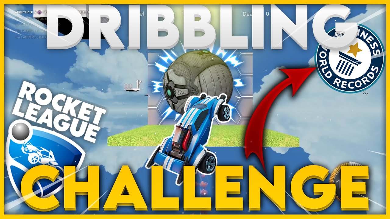JE TEST LA NOUVELLE MAP WORKSHOP (Dribbling challenge) (ROCKET LEAGUE ...