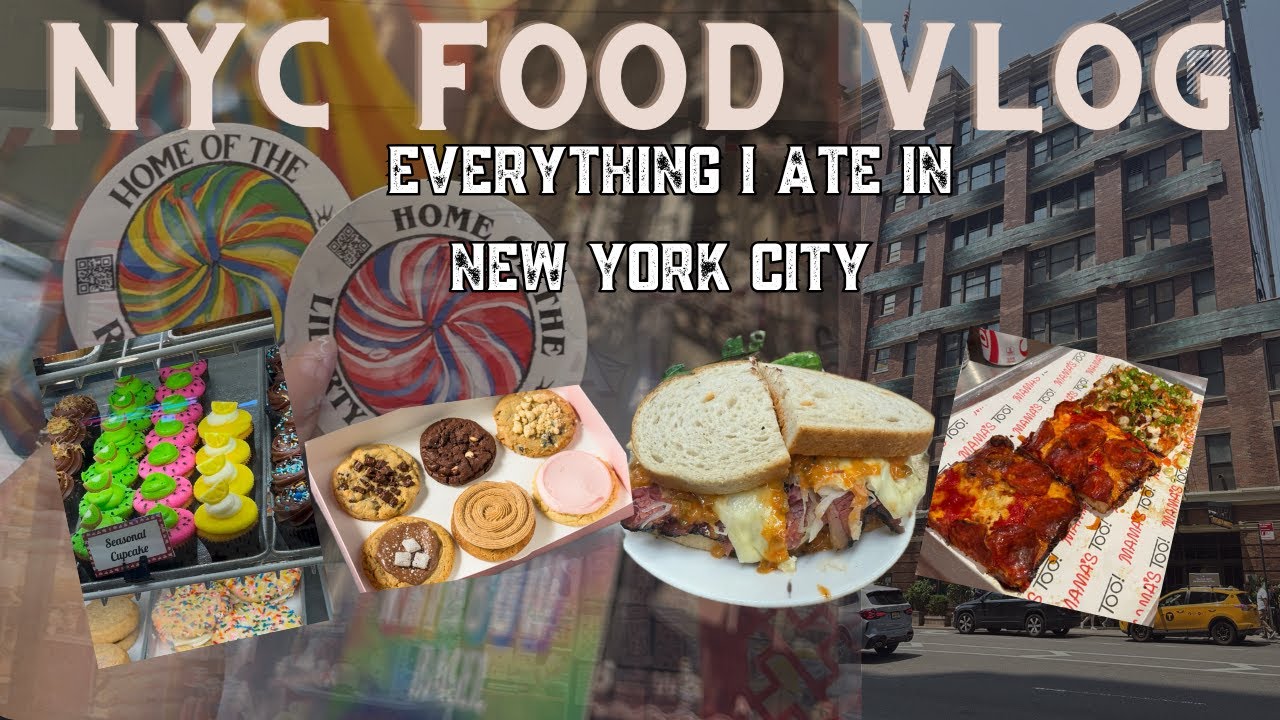 NYC Food Vlog - Everything I Ate - YouTube