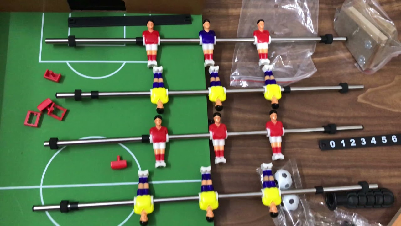 Foosball table | unboxing installation and review | Football Table ...