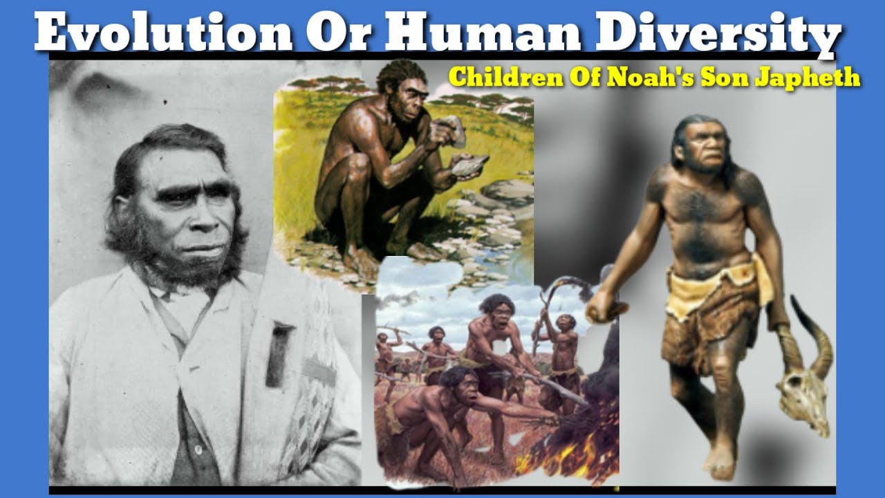 Evolution Or Human Diversity Children Of Noah's Son Japheth - YouTube