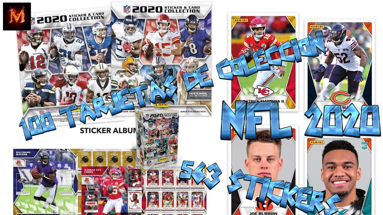 ALBUM NFL 2020 DE EDITORIAL PANINI - YouTube
