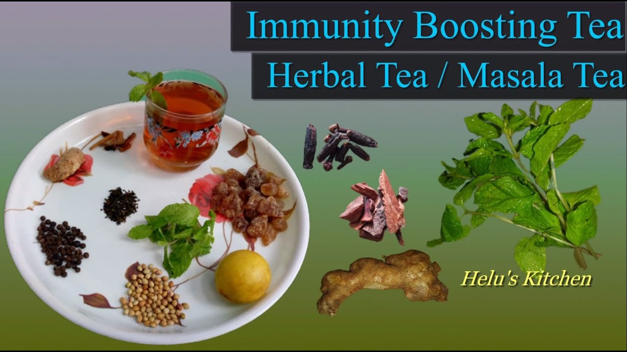Immunity Boosting Tea | Herbal Tea | Masala tea - YouTube