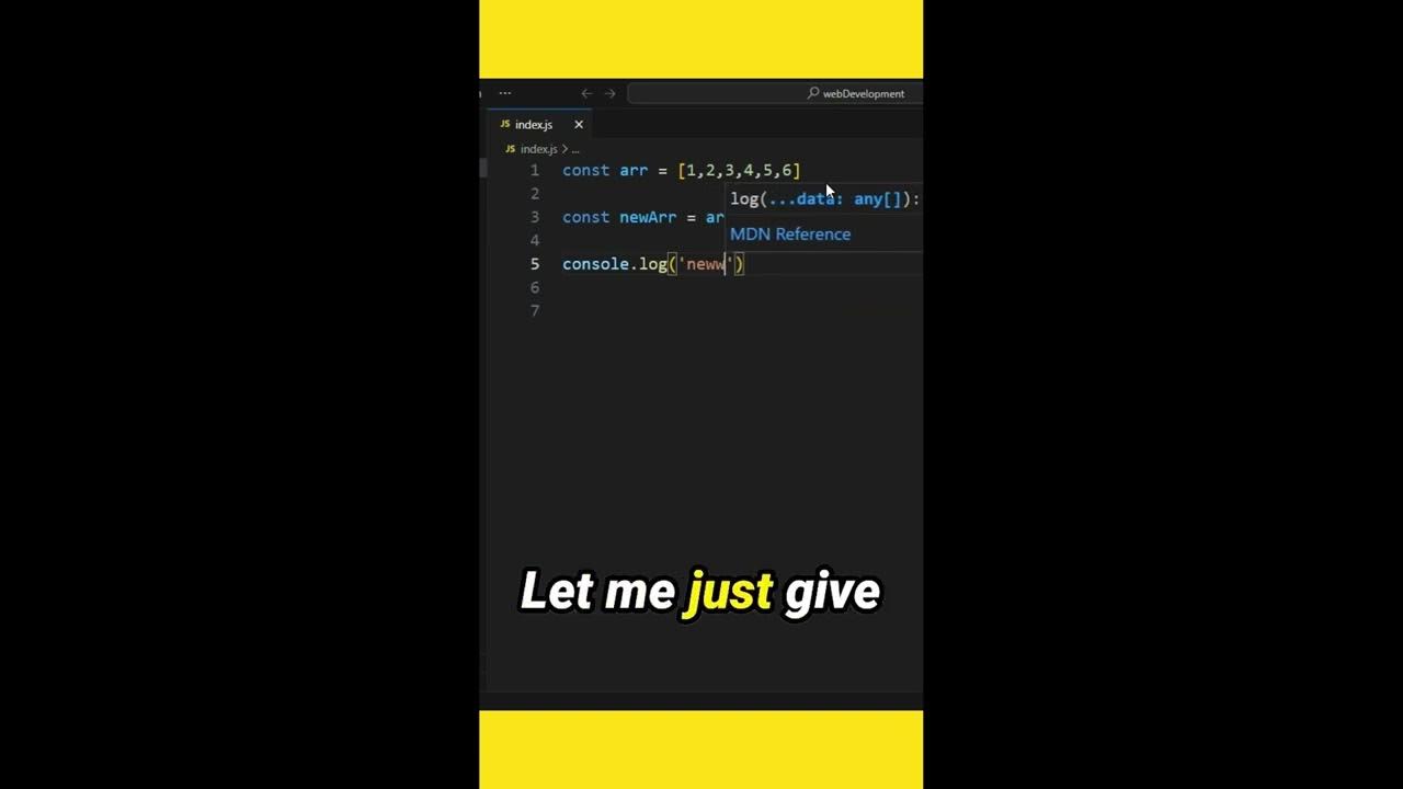 JavaScript Array Map Method Multiplying Elements by 5 #youtubeshorts #shorts #coding - YouTube