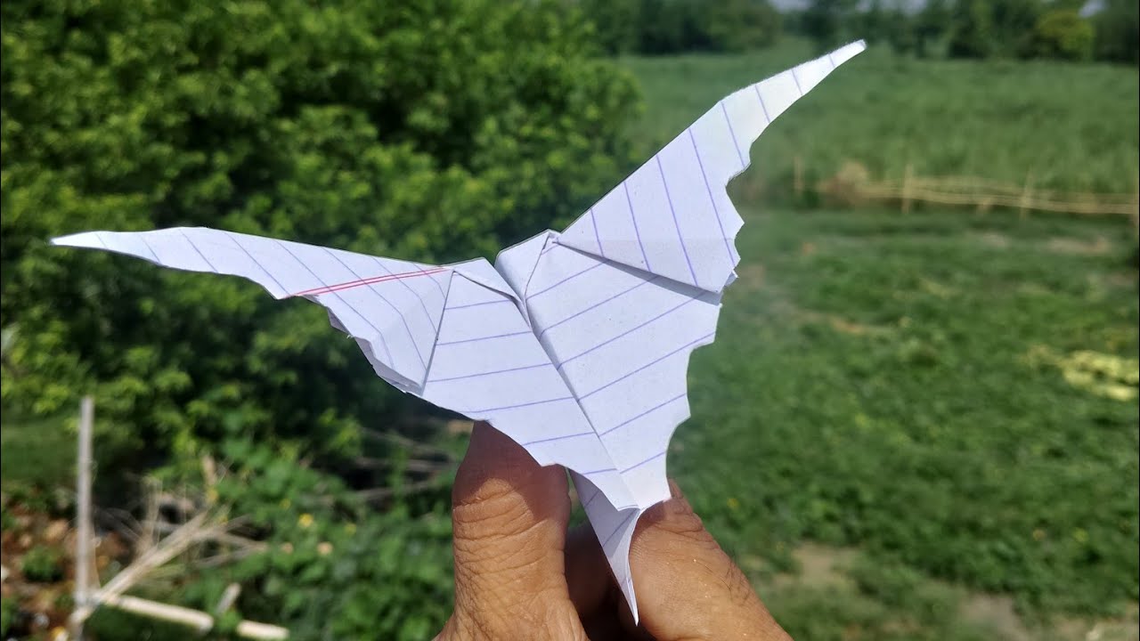How to make notebook paper butterfly flying like real butterfly ##diy # ...