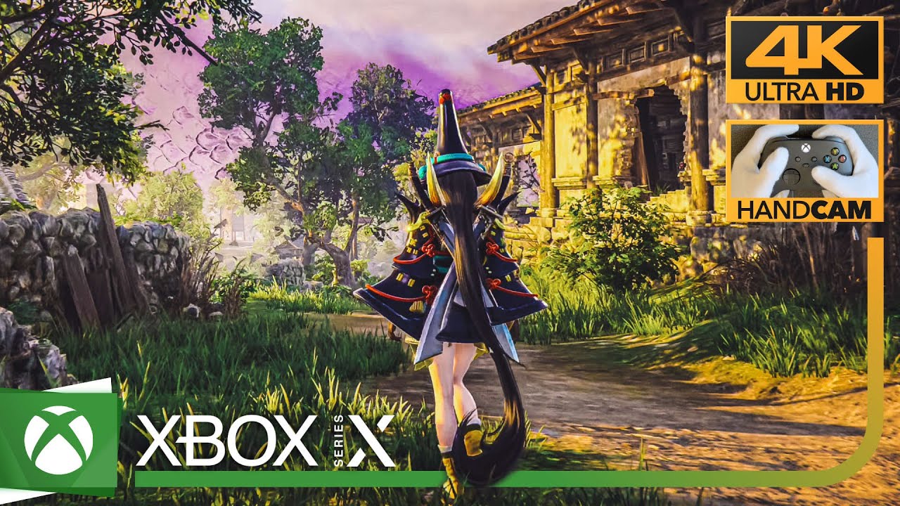 Naraka: Bladepoint Gameplay Xbox Series X + Controller HANDCAM 4K 60fps ...