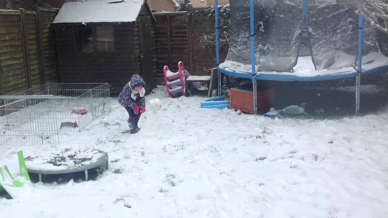 BBQ tools perfect for Sculpting the snowman - YouTube