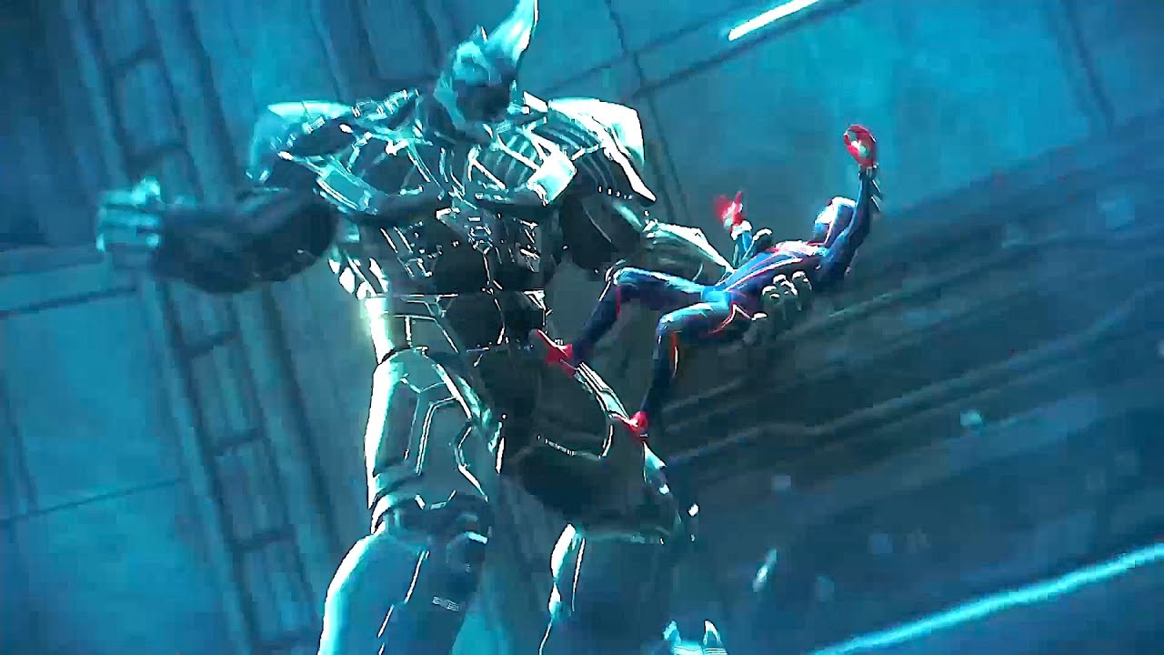 Miles Morales Vs Sinister Six Epic Fight Scene Spider man 2 Ps5 - YouTube