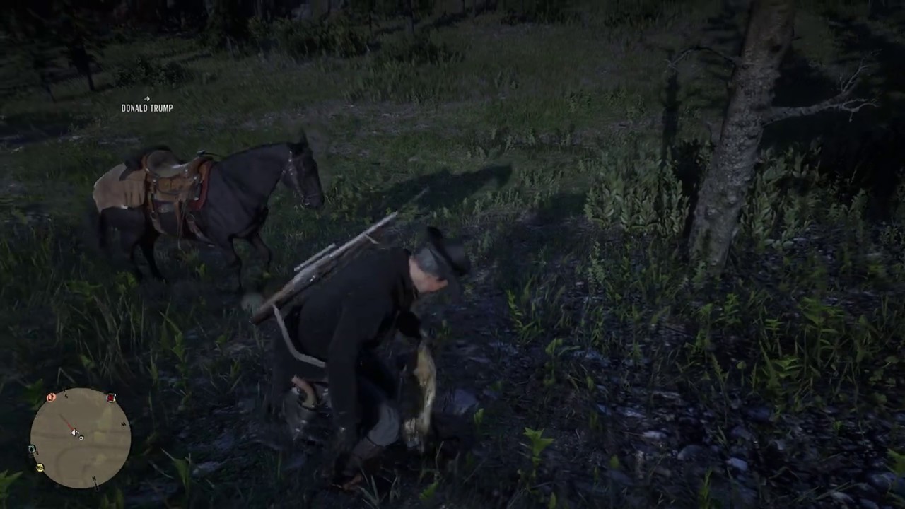 [Red Dead Redemption 2] Hunted a Badger - YouTube
