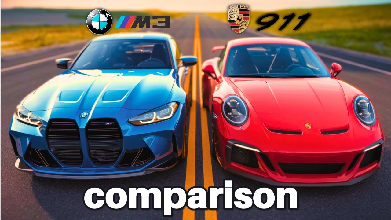 BMW M3 vs Porsche 911: Comparison - YouTube