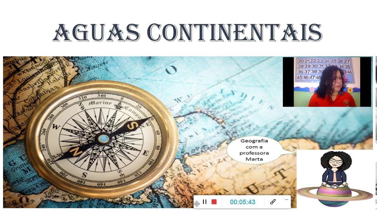 ÁGUAS CONTINENTAIS 6 ANO. - YouTube