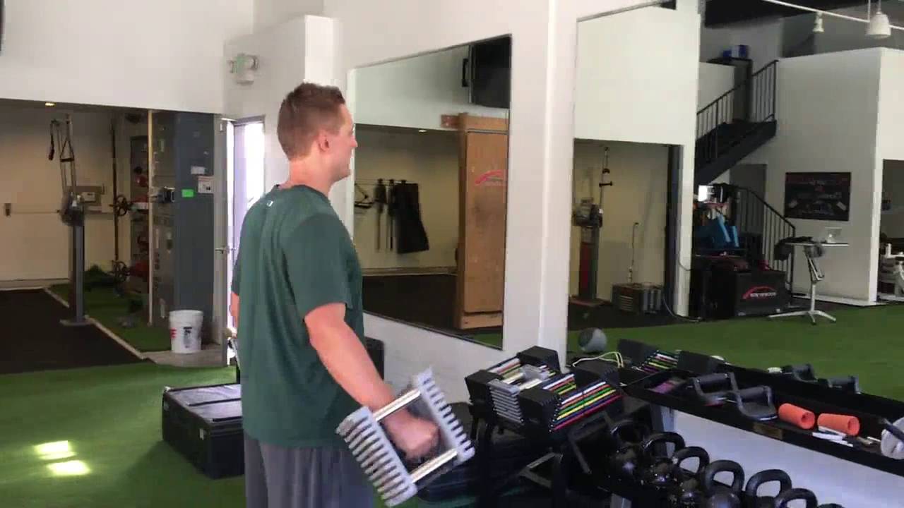 Parallel Stance 2DB Lateral Raise - YouTube