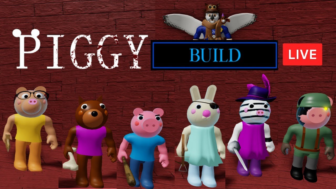 PIGGY *TEAM BUILD UPDATE* OWL TREE MAP ... ( ROBLOX LIVE ) - YouTube
