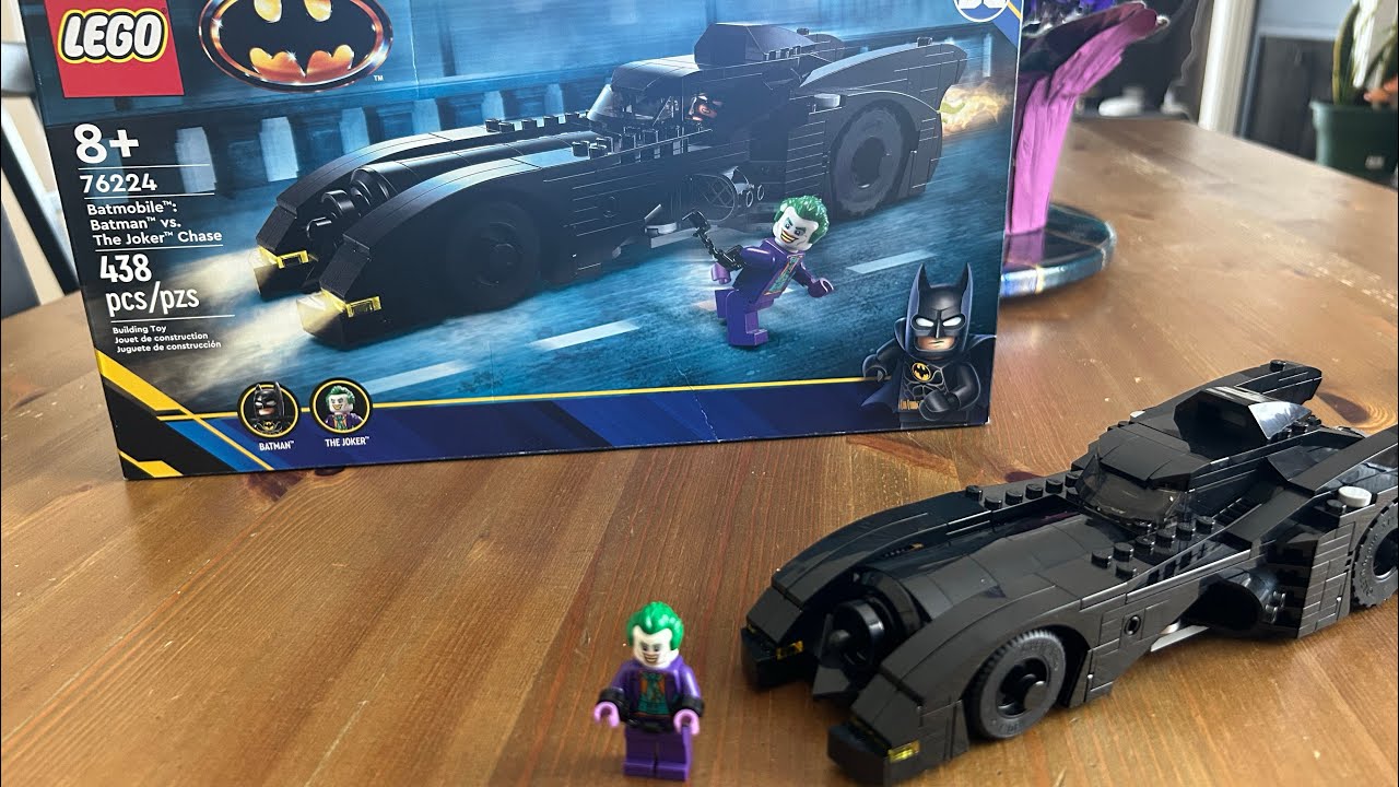 1989 Batmobile LEGO Official Showcase - YouTube