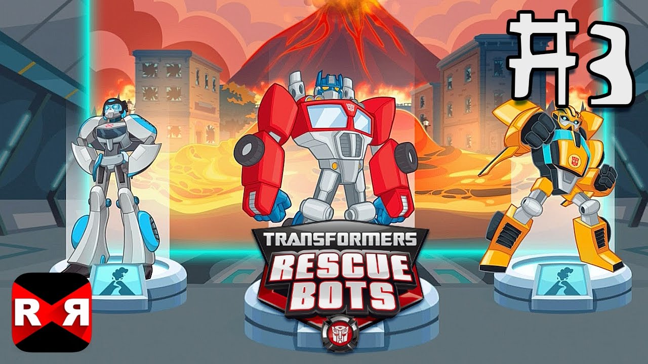 Transformers Rescue Bots: Disaster Dash - Hero Run - Volcano Lava ...