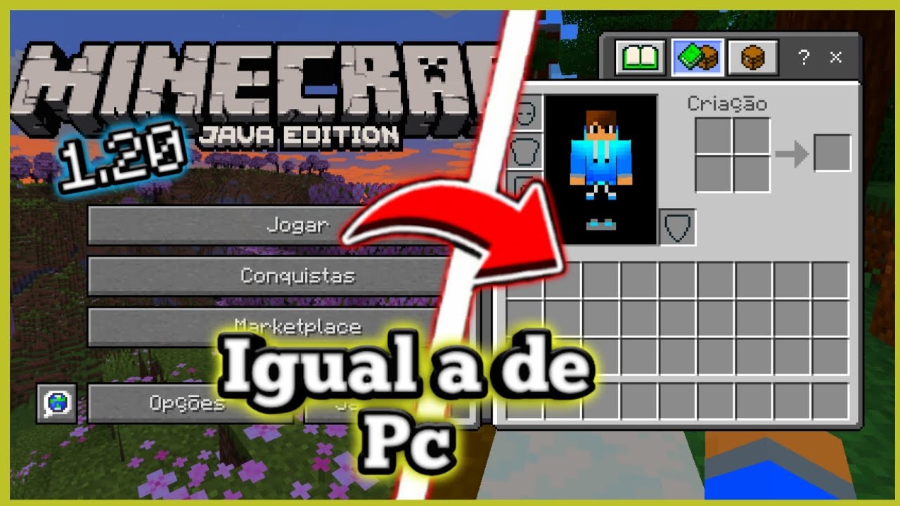 [Passo a Passo] Como deixa seu o seu MINECRAFT PE igual ao JAVA EDITION ...