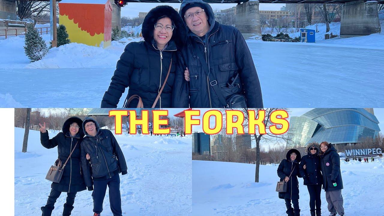 Strolling at The Forks in Winnipeg | Winter time - YouTube