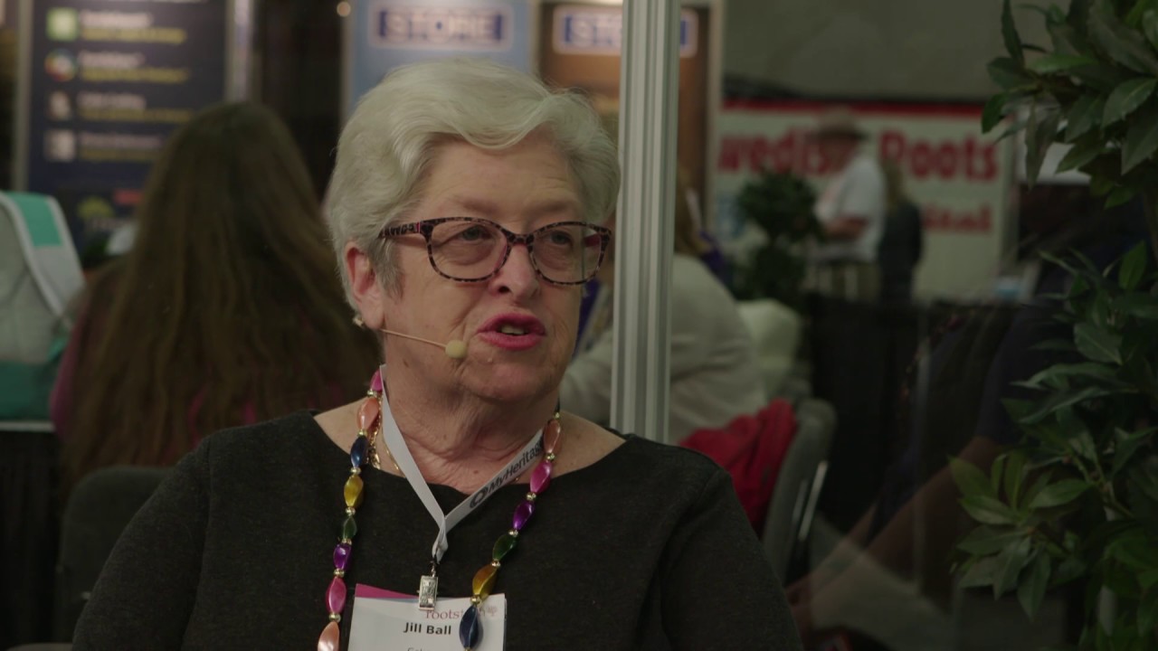 Jill Ball (GeniAus) interviews Amy Archibald at Rootstech - YouTube